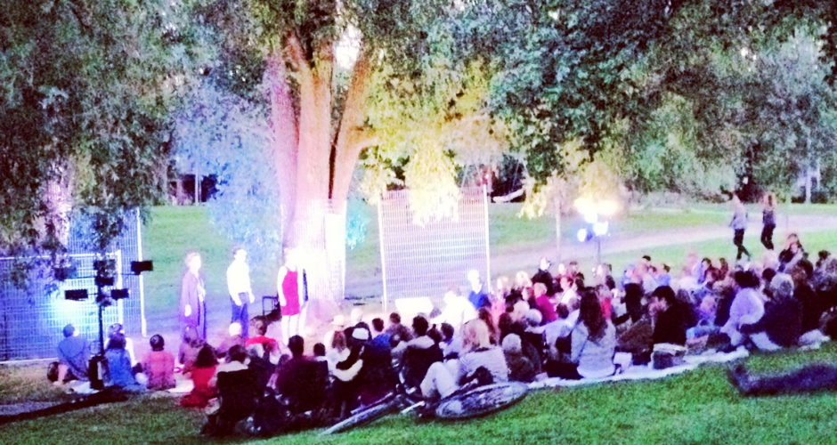Outdoor Shakespeare in Withrow Park, Toronto