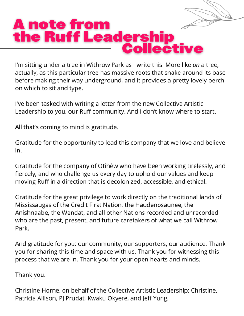 Cast & Creative 1 | Shakespeare in the Ruff